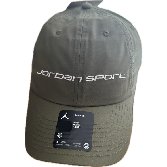 Nike | Accessories | Nike Mens Air Jordan Sport Club Cap Olive Geen ...
